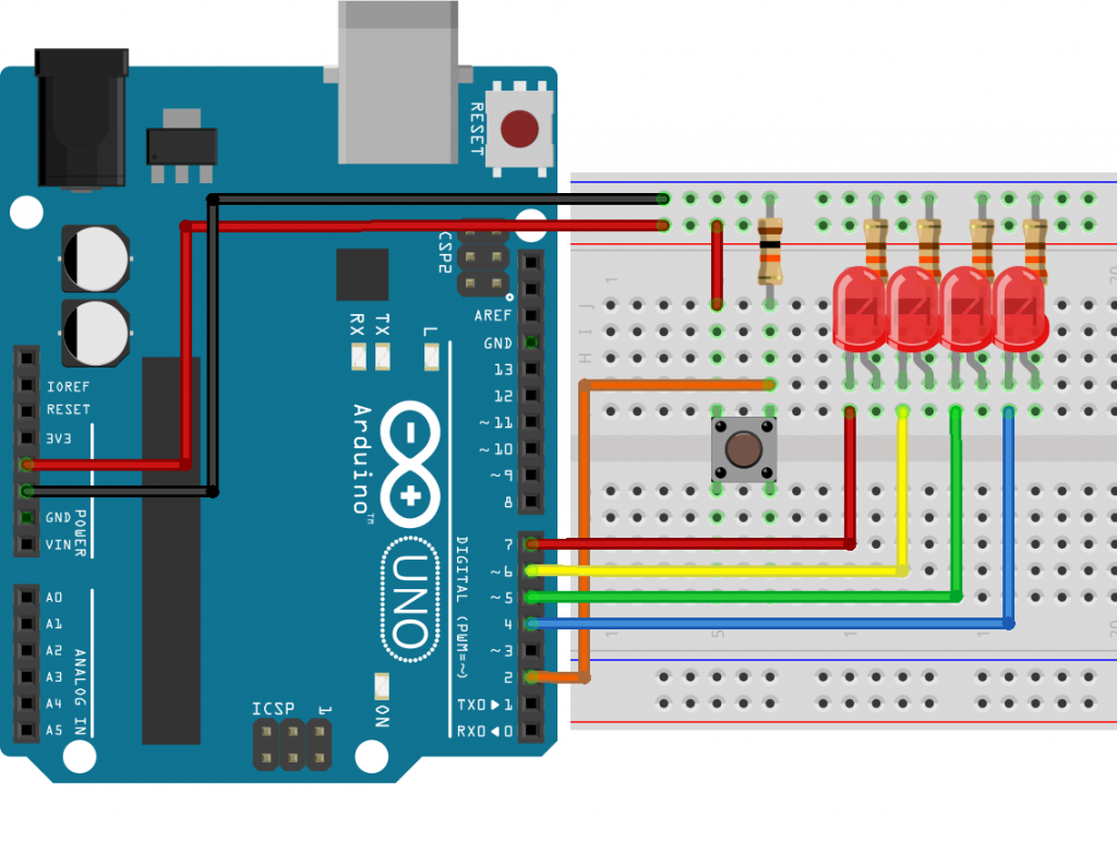 Arduino ile Buton ve LED Uygulaması - Bilişim34.com Teknoloji hizmetleri